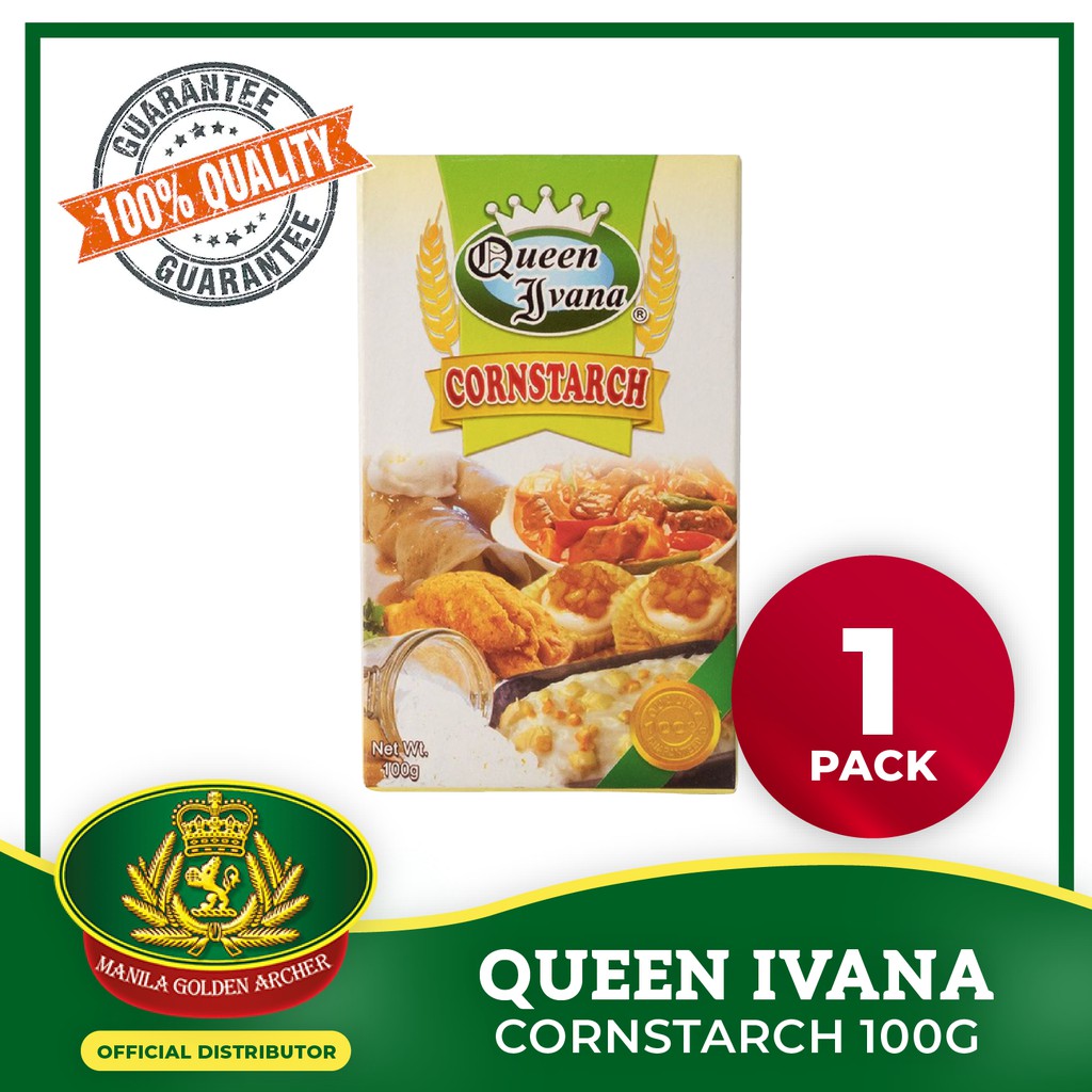 Queen Ivana Cornstarch (100G) 1-pack | Shopee Philippines