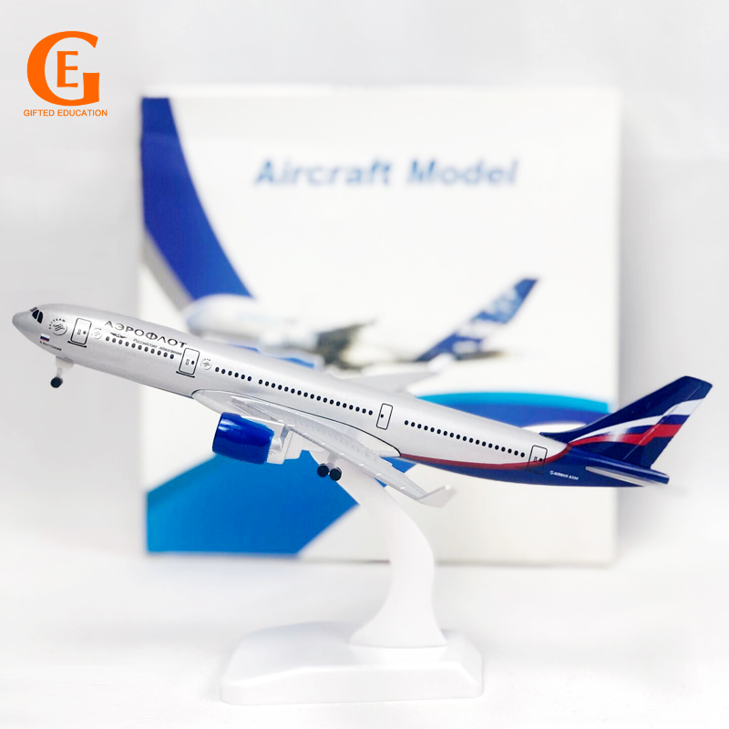 Russia Airlines Airbus 330 Plane Model A330 Diecast Alloy Metal ...