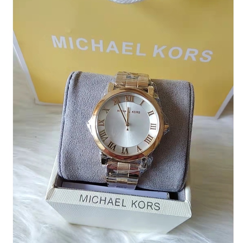MK Watch Norie Gold white dail Analog authentic&pawnable watch #COD ...