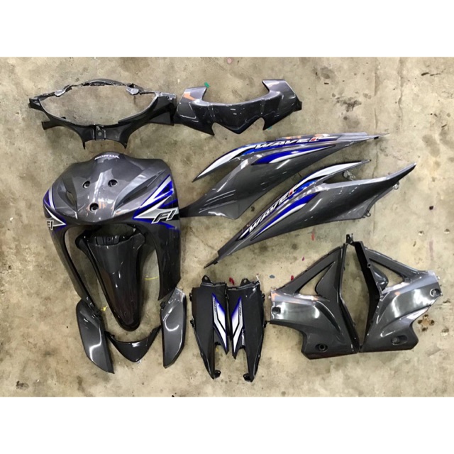 13 Pcs Wave 110i NEW Color Set Pearl Gray A111 (WAVE110I NEW) 13 Pieces ...