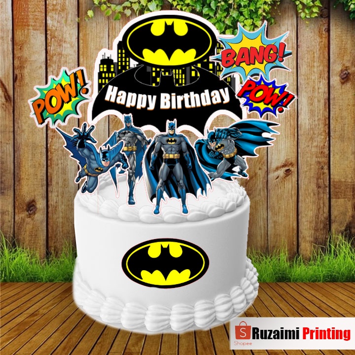 Batman Cake Topper 007 | Shopee Philippines