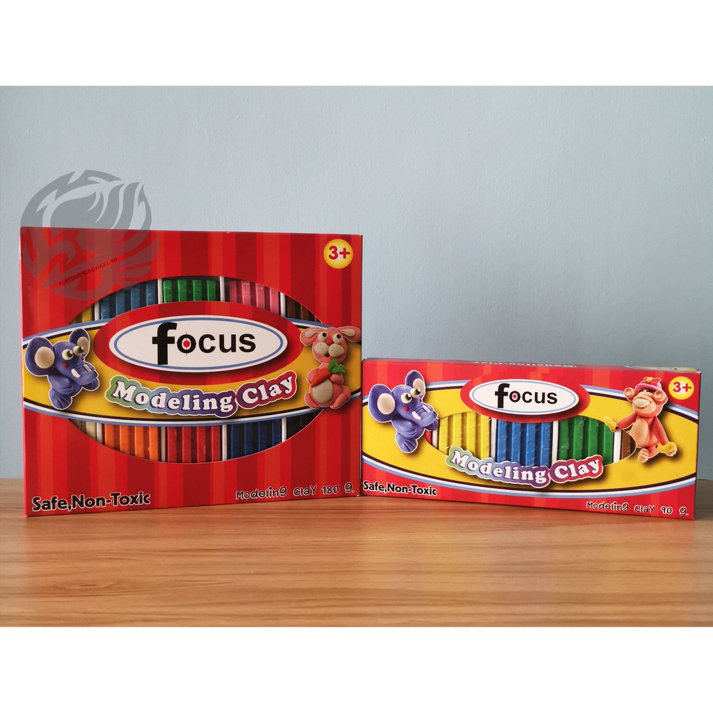 Focus Modeling Clay (5 & 10 colors) | Shopee Philippines
