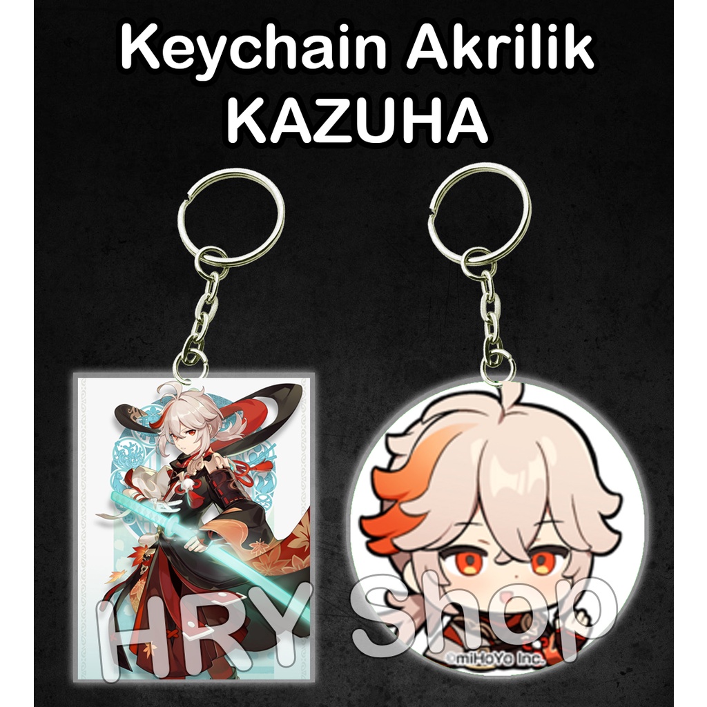 Kazuha Key Chain (GET 2) Genshin Impact (Merchandise / Keychain Genshin ...