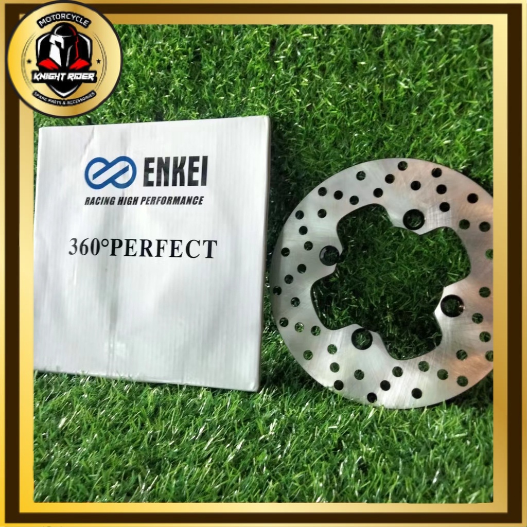 REAR DISC PLATE ENKEI 200MM LC135 5S LC5S SILVER CHROME 4 LUBANG PIRING ...