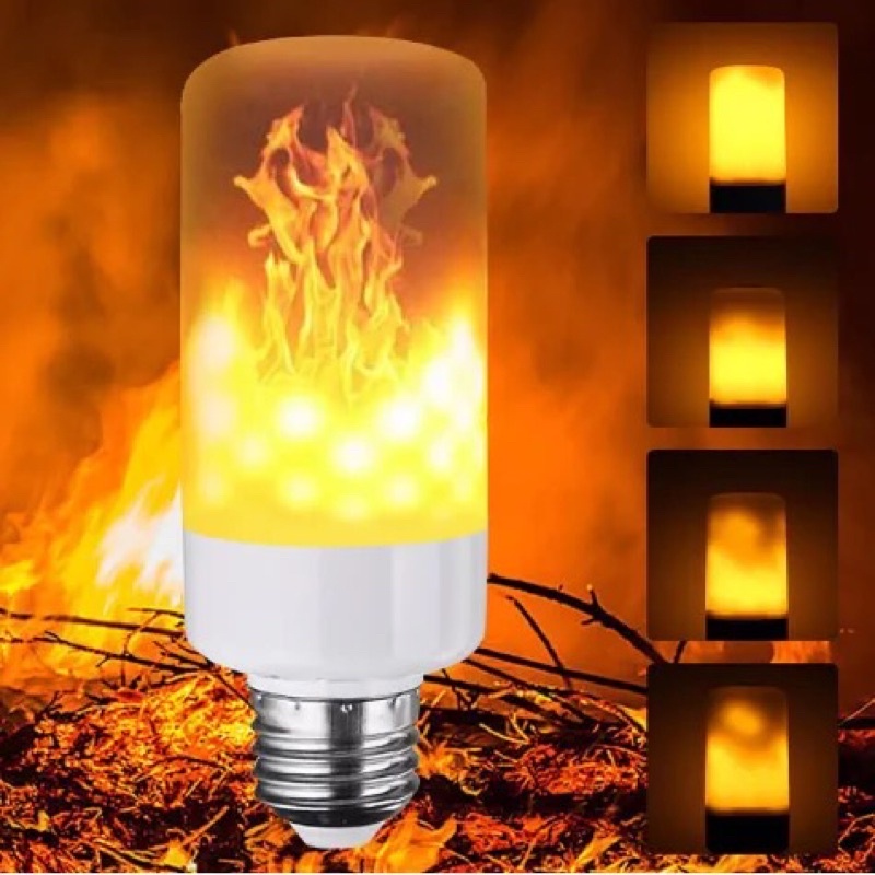 【COD & Ready】Rohstar 9W fake simulation yellow green blue Flame Effect ...