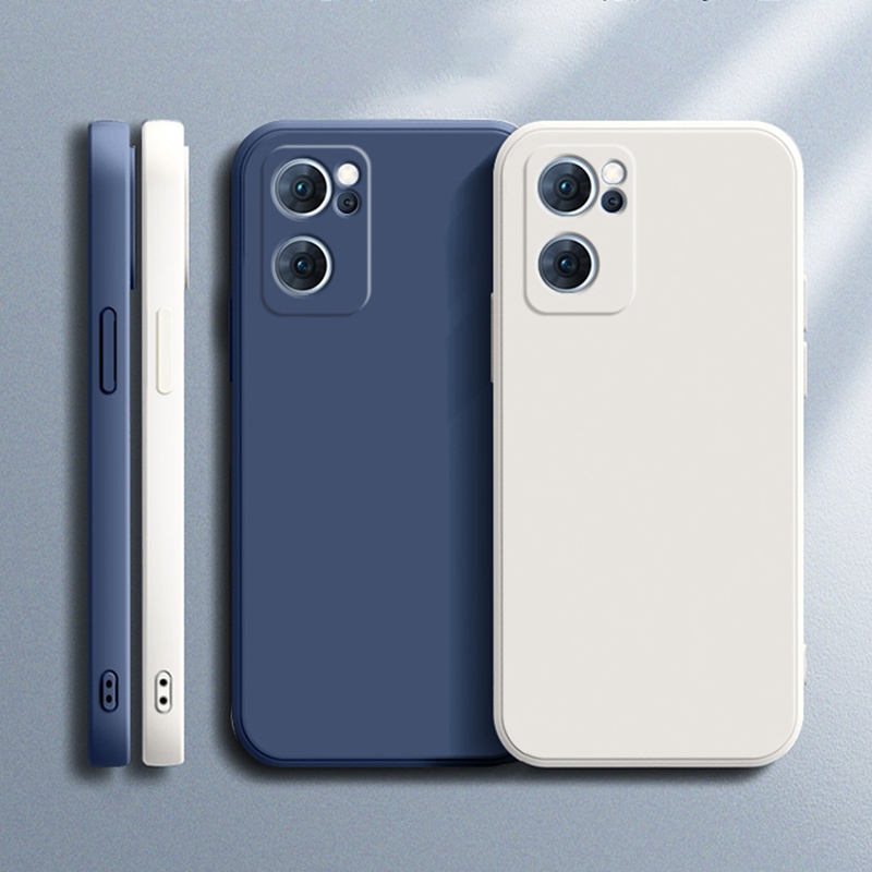 For OPPO Reno 7 Pro SE 7Pro 5G 6 A5 A9 2020 A16 A16S A54S Casing Square ...