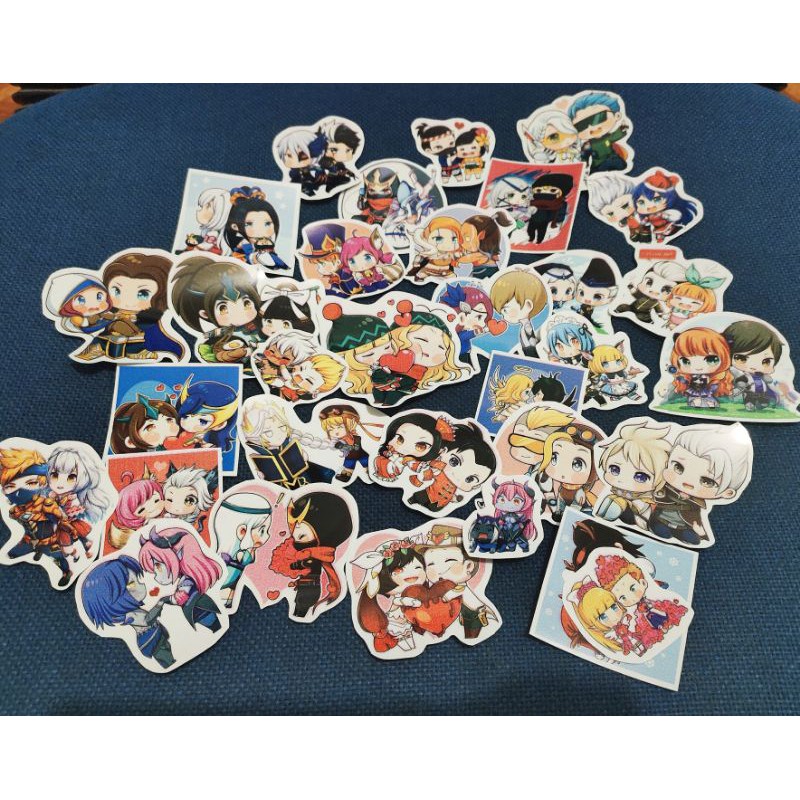 MLBB couples waterproof stickers (20-30pcs) | Shopee Philippines