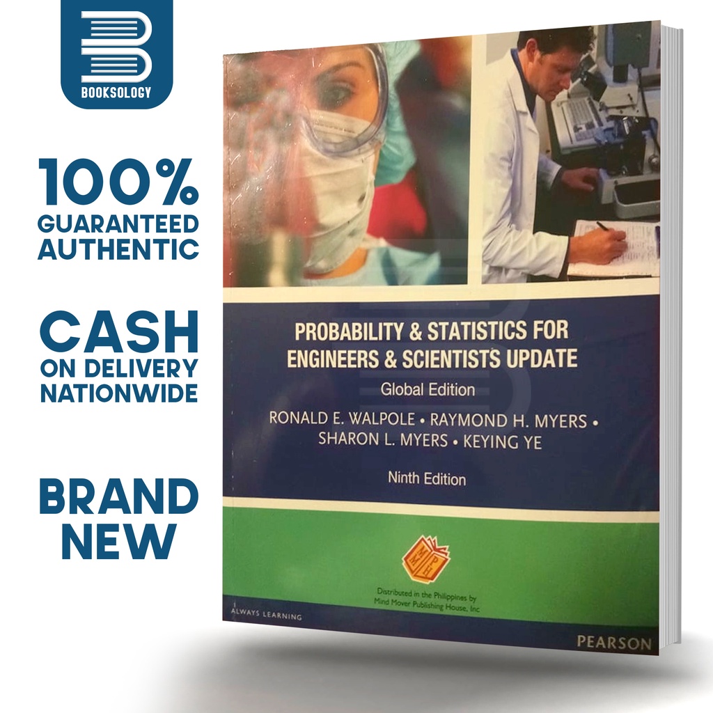 PROBABILITY & STATISTICS FOR ENGINEERS & SCIENTISTS UPDATE Global Edition 9th Edition - Walpole ...