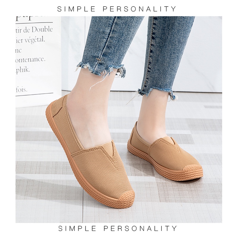 (A5#)QQS 2021 Korean new breathable wild white canvas shoes | Shopee Philippines