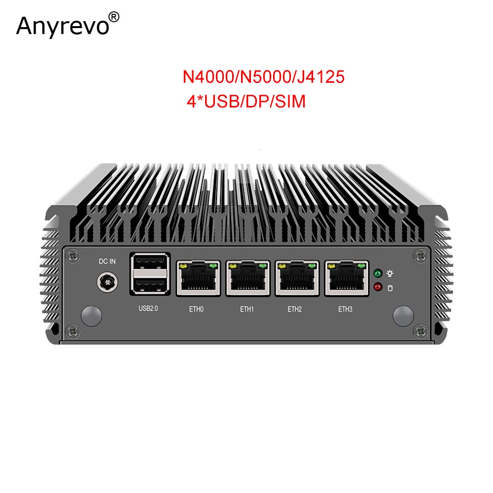 cheapest 2.5G Intel Celeron J4125 /N4000 Pentium Silver N5000 Quad Core ...