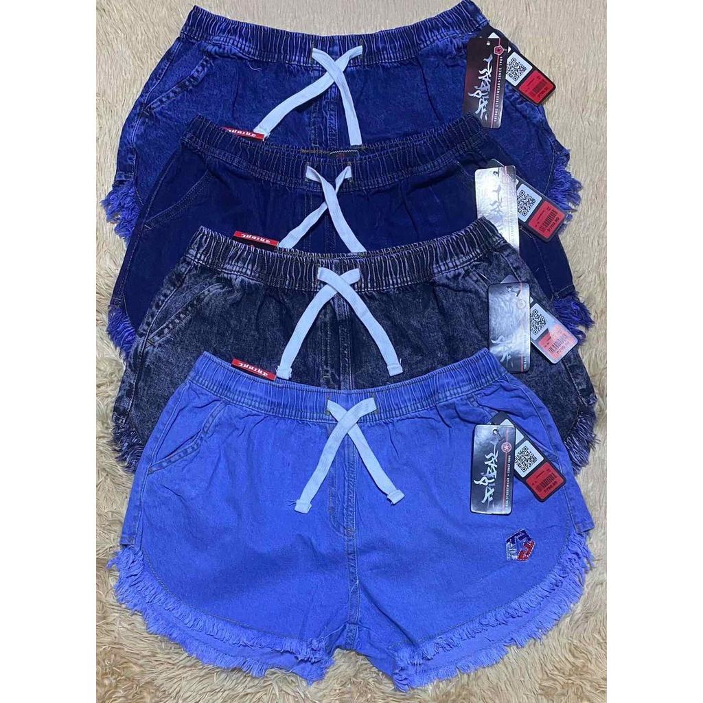 5002 Denim good quality fashion Dolphin Short for women (COD) | Shopee ...