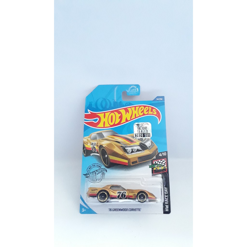 Hotwheels hot 76 greenwood corvette factory sealed 2020 | Shopee ...