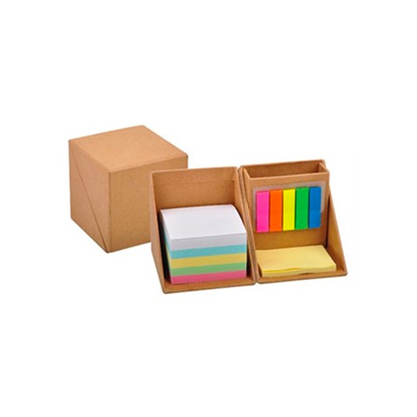 Notepad Cube Style Foldable Type with Stickynote RN-852 | Shopee ...