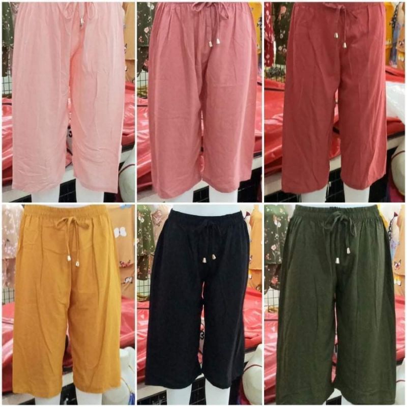 Triszo Challis Tukong pants/High quality materials/freesize/Garterize ...