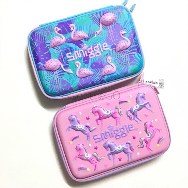 Smiggle Imagine Hardtop Flamingo Unicorn Pencil Case (1pc) | Shopee ...