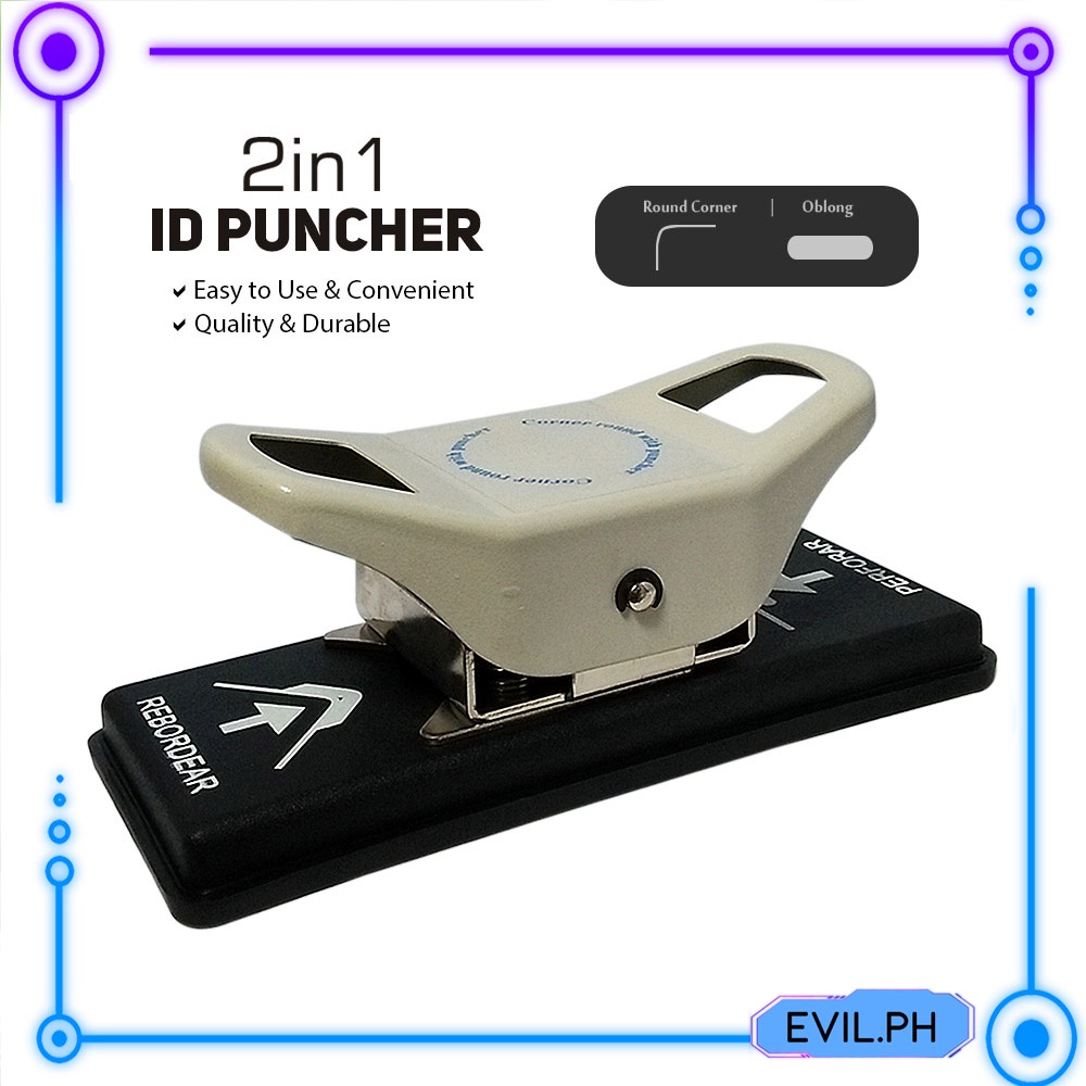 QUAFF Puncher Round Corner, Circle Hole, Slot Hole, Oblong Puncher ...