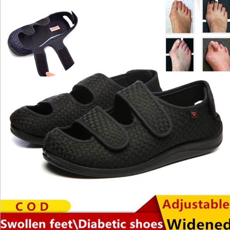 Middle and old age foot swollen fat toes can be worn before and after ...