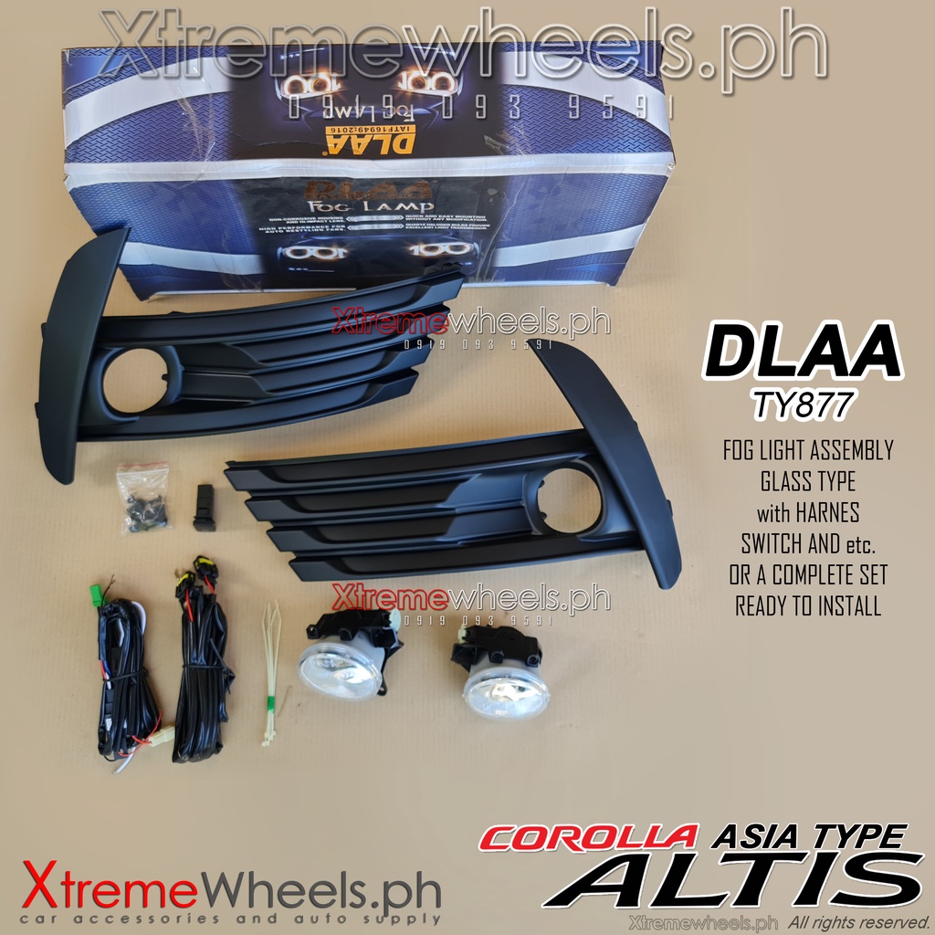 Toyota Altis 2017-2019 Genuine DLAA Fog Light / Foglights Assembly ...