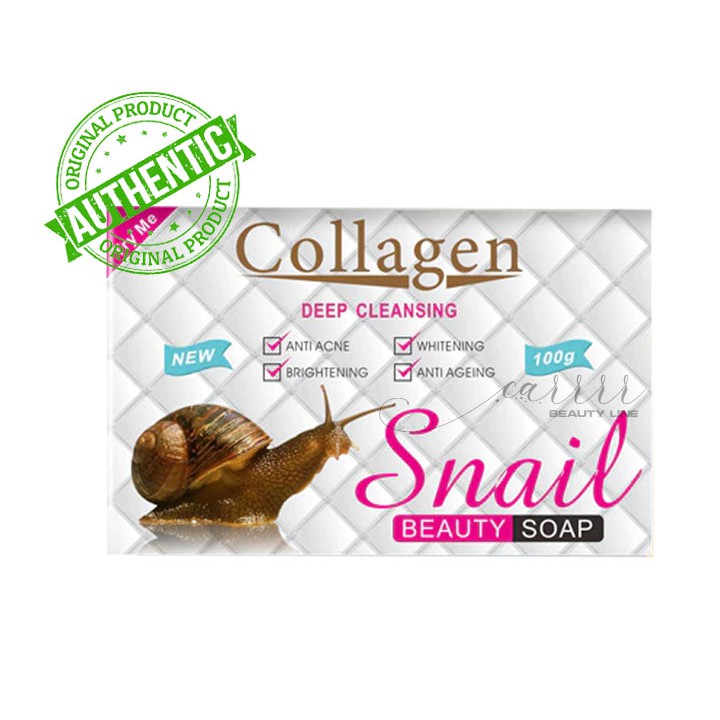 Collagen Snail Soap (100g) | Shopee Philippines