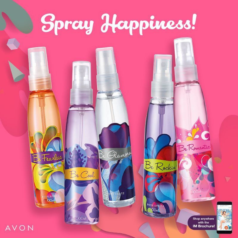 AVON BE BODY SPRITZ 100ML/AVON | Shopee Philippines
