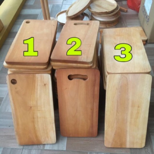 KAYU Wooden Cutting Board 34x18cm / Elegant Mahogany Wooden Cutting ...