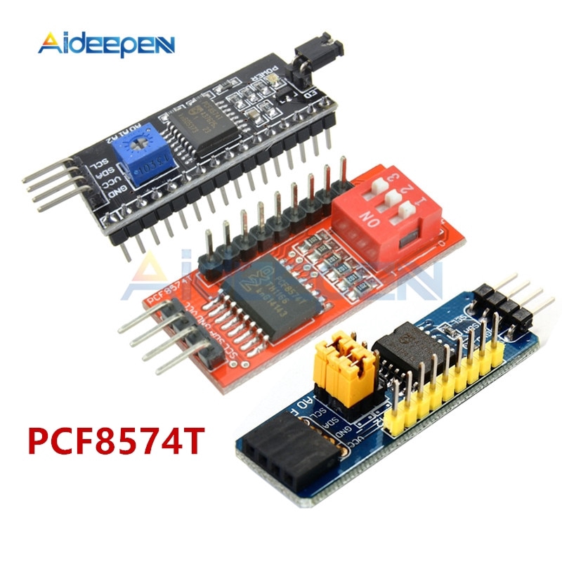 PCF8574 PCF8574T I/O extended Module Support IIC/I2C Interface High Low ... PCF8574 PCF8574T I/O extended Module Support IIC/I2C Interface High Low ...
