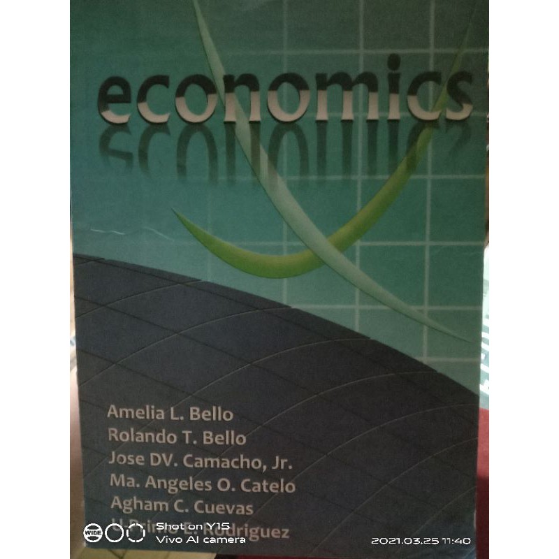 economics by: Amelia L.Bello | Shopee Philippines
