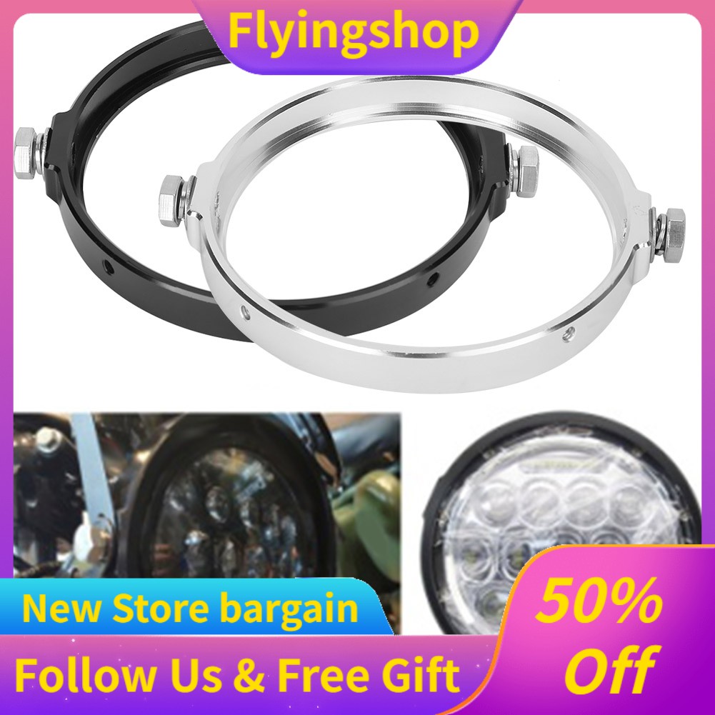 [READY STOCK] Flyingshop Aluminium Alloy Universal 5.75in Round ...