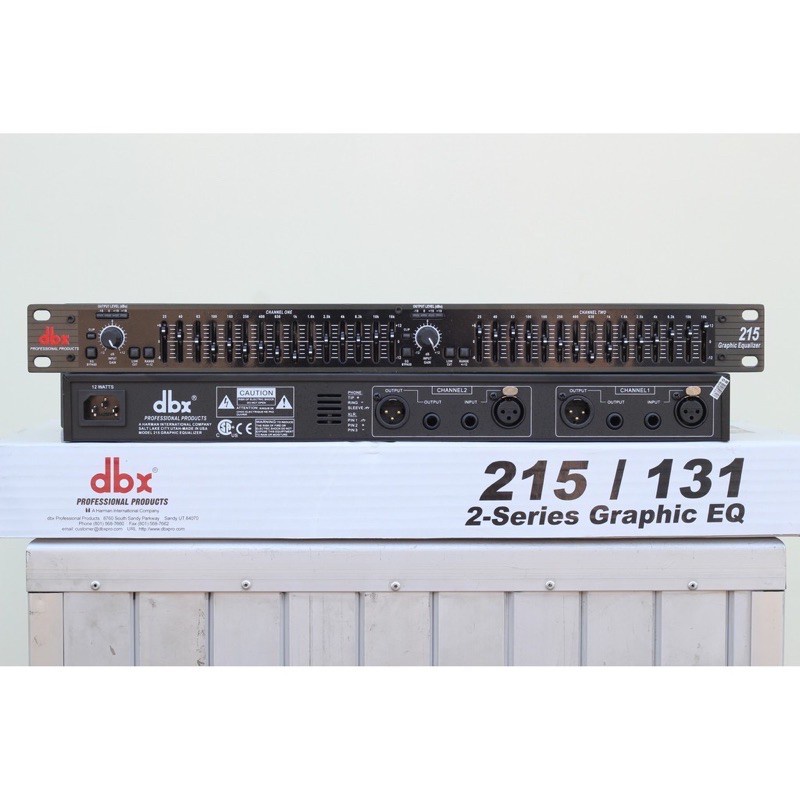 DBX 215 /131 2-Series Graphic Equalizer | Shopee Philippines