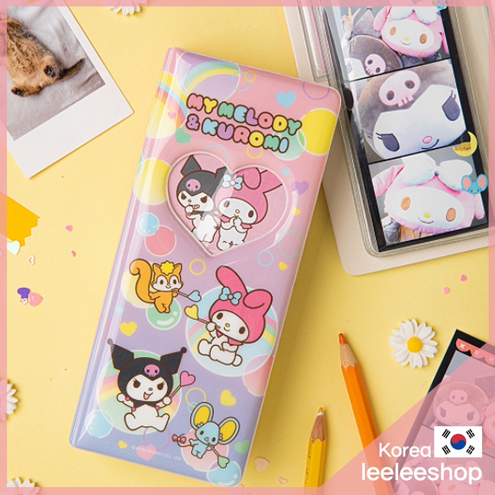 Sanrio_My Melody & Kuromi Basic 4Cut Album Korea Stationery | Shopee ...