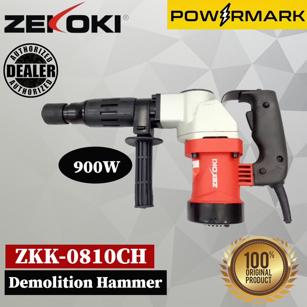 ZEKOKI ZKK-0810CH Demolition Hammer 900W [POWERMARK | ZPT] | Shopee ...