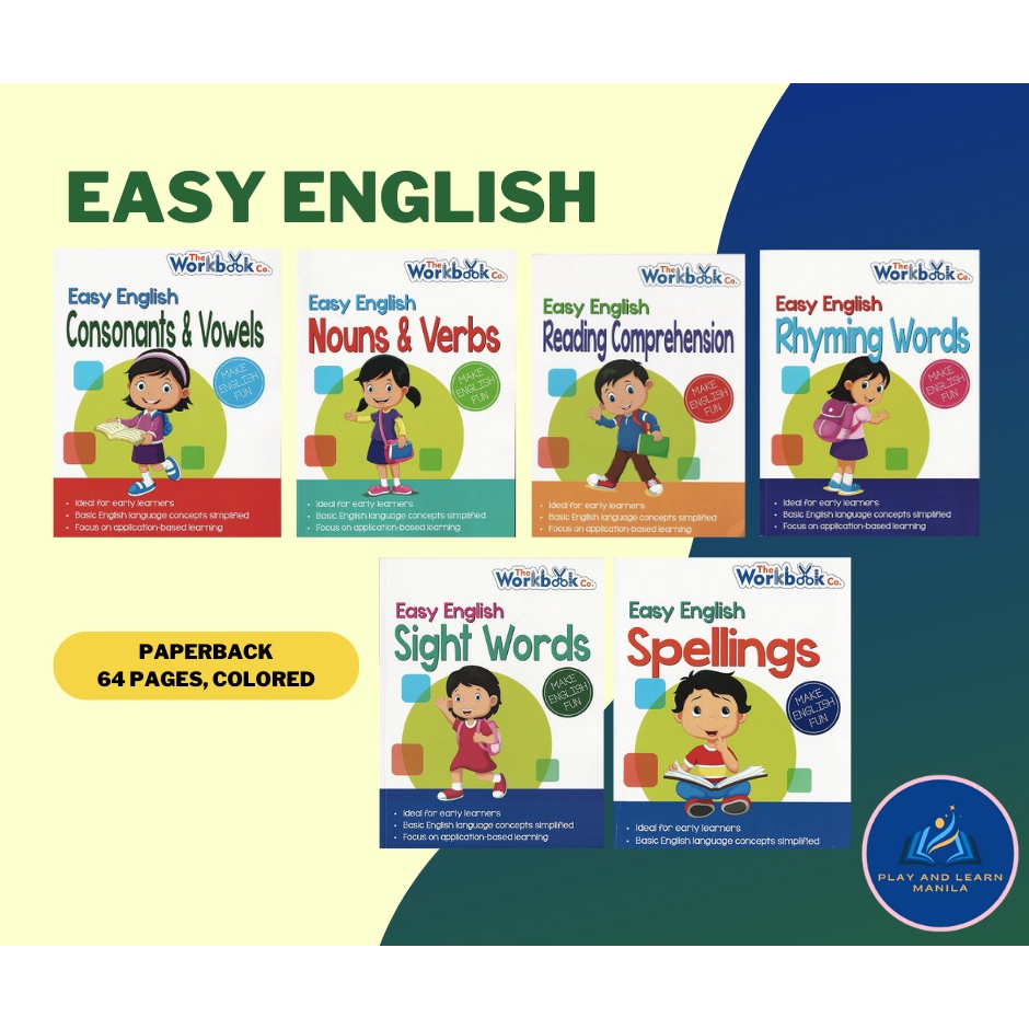 Easy English Workbooks | Shopee Philippines