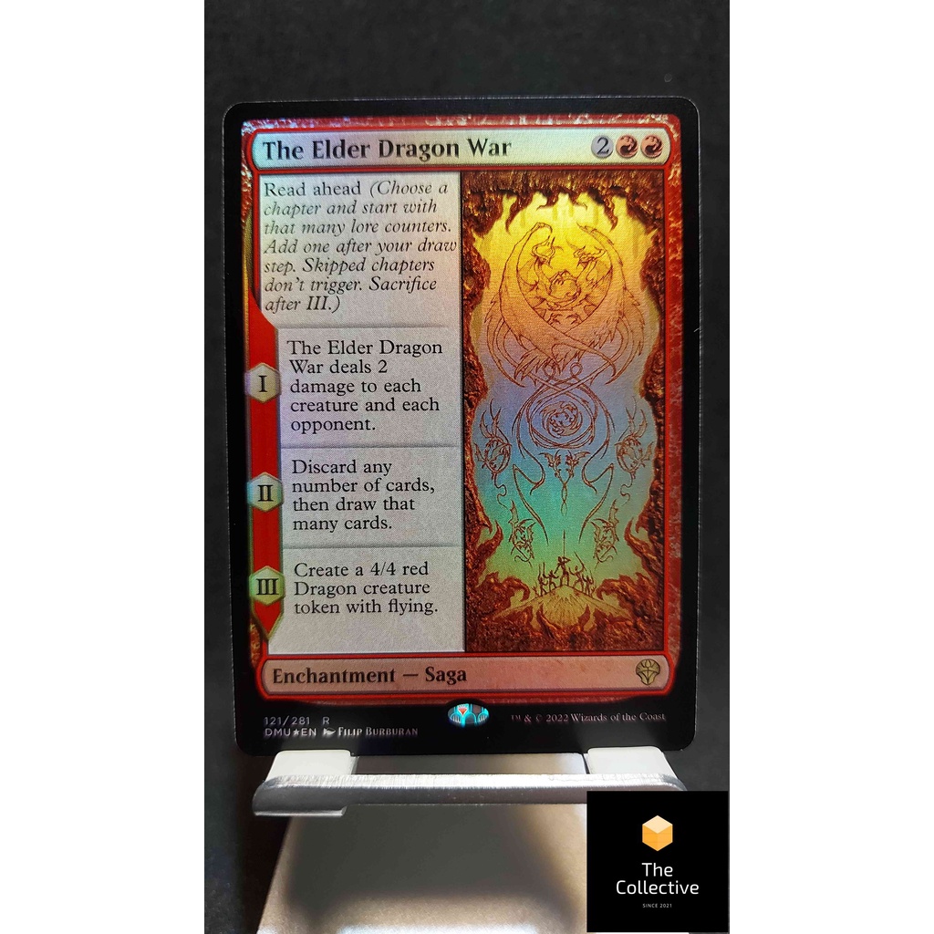 Magic the Gathering - MTG Card Game - The Elder Dragon War - DMU [RED] / [ID: RB1] | Shopee ...