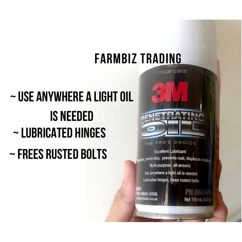Anti Rust 3M Penetrating Oil 150ml PN08898PH car care | Shopee Philippines