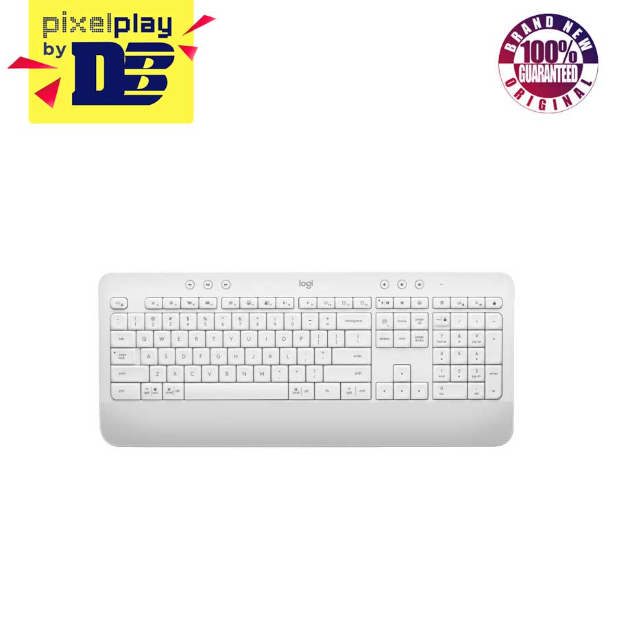 Logitech Signature K650 Comfort Wireless Keyboard (White) | Shopee ...