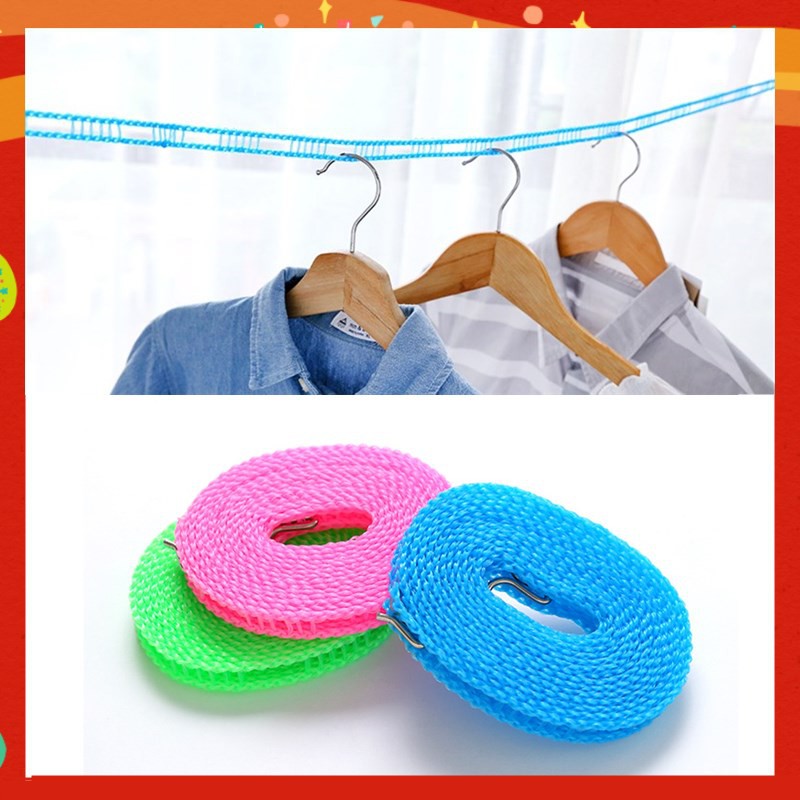 【HOT 】5M/3M Sunshine Clotheslines Ropes For outdoor indoor Rope for ...