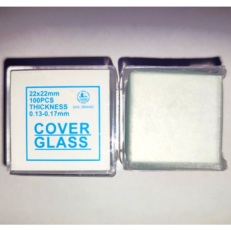 Microscope Cover Glass / Cover Slip SAIL BRAND | Shopee Philippines