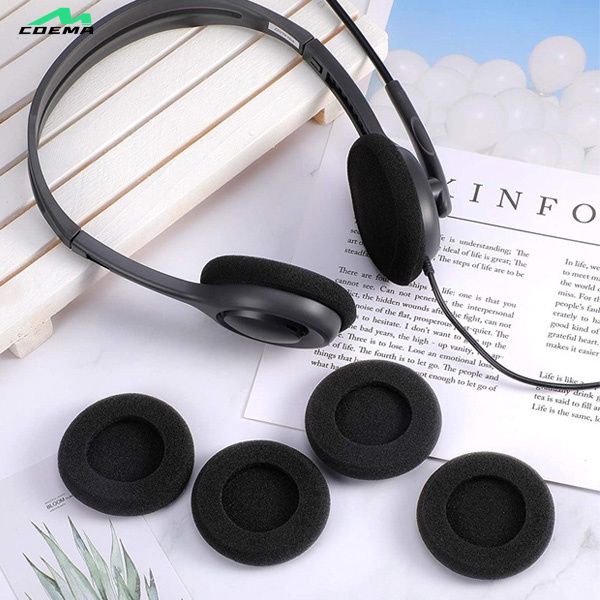 Headphone Headset Cover Cap Foam Pads Sponge Ear Pads Cushion 35MM ...