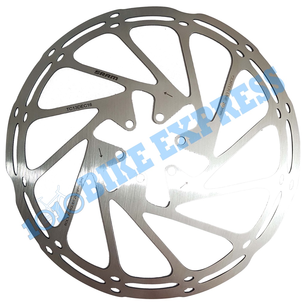 Sram Centerline Rotors Per Piece 160mm 180mm 203mm With Box & Rotor ...