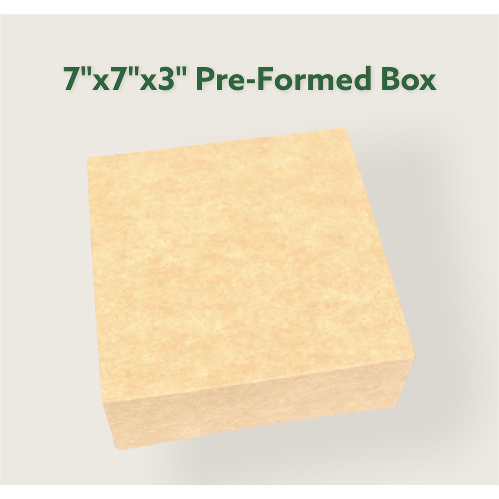 20pcs 7x7x3 inch cake box/cupcake box/pastry box pre-formed box Brand ...