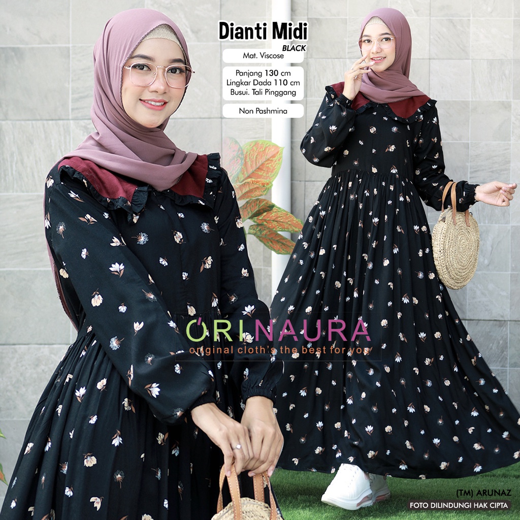 Dianti midi dress | Korean midi dress | Shopee Philippines
