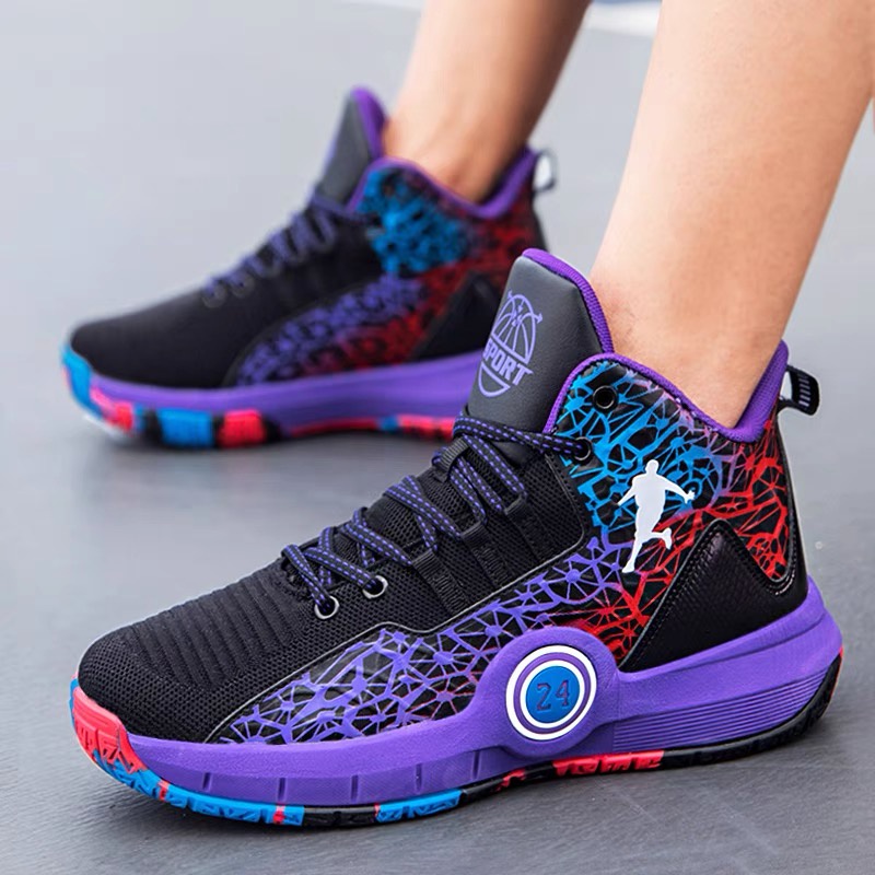 New kids JorD ubber hight cut BasketBall Shoes For Men shoes and women ...