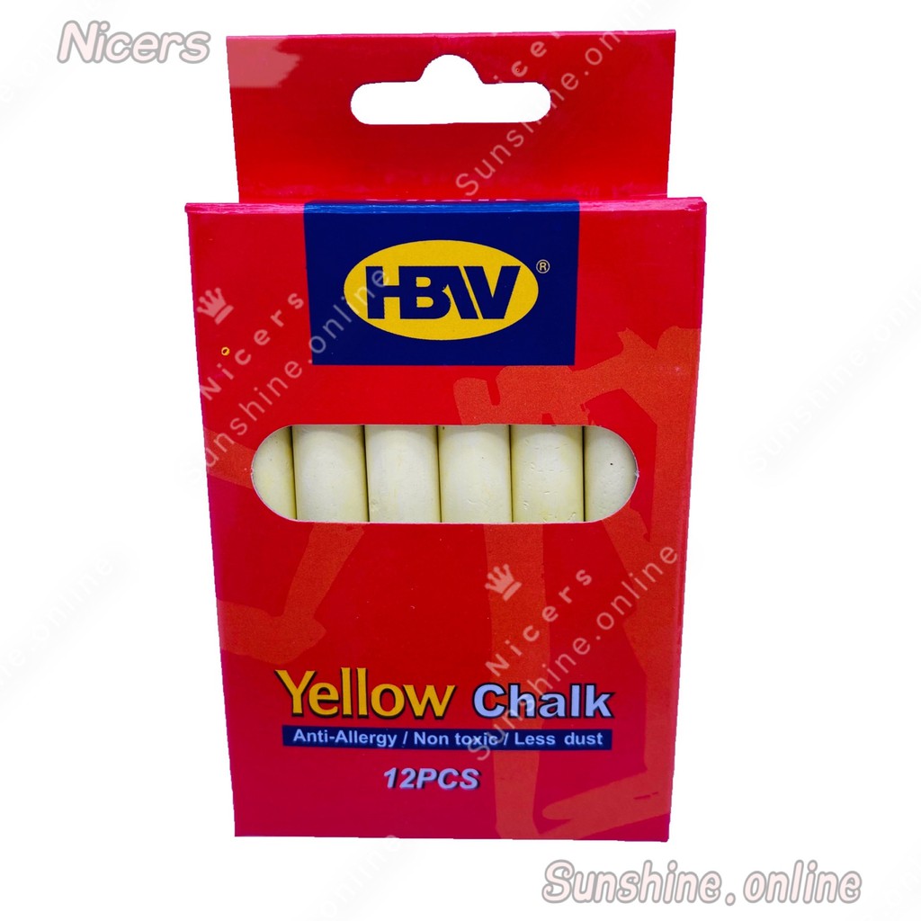 HBW Color Chalk 12pcs | Shopee Philippines