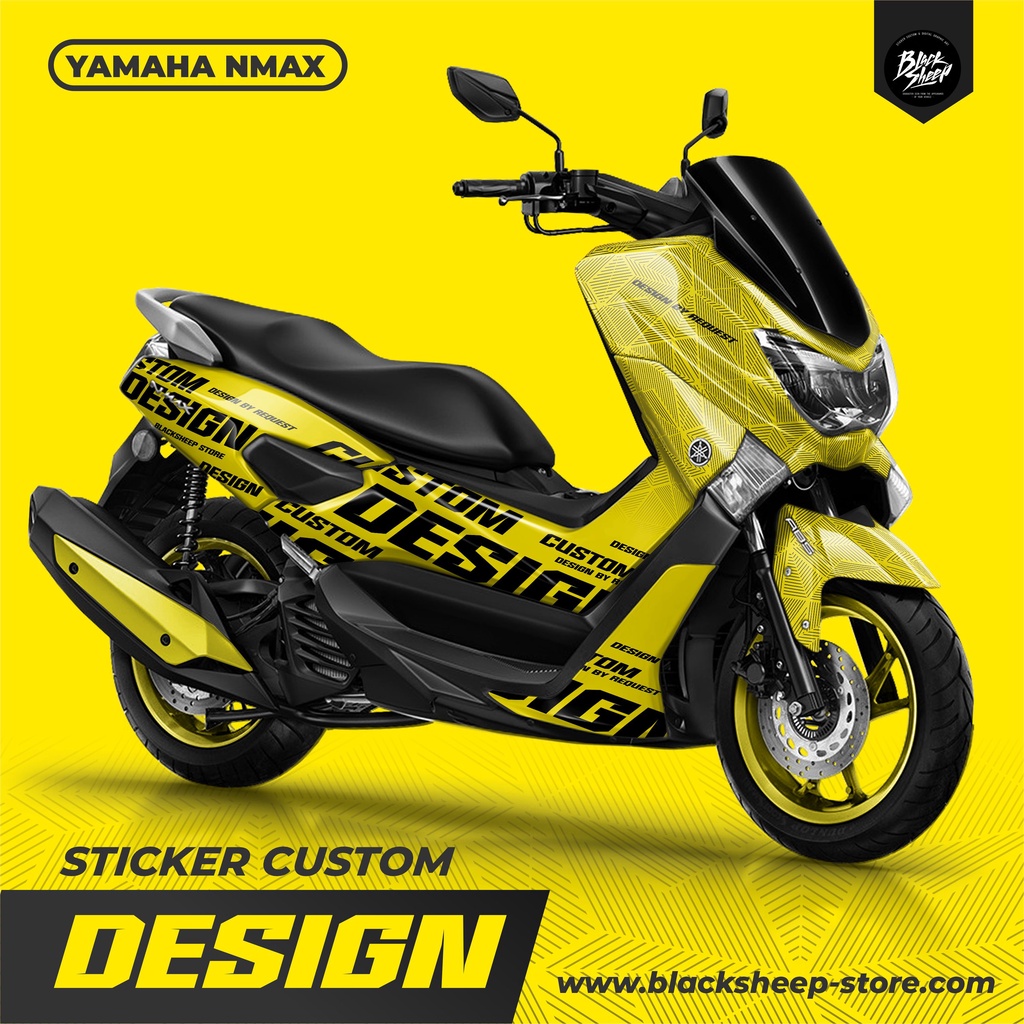 Yamaha NMAX Custom design Decal | Shopee Philippines