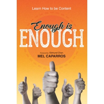 Enough is Enough: Learn How to be Content by Ptr. Mel Caparros | Shopee ...