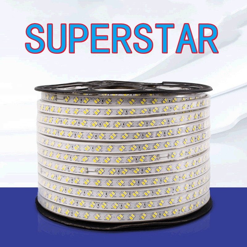 Led HOSE STRIP LIGHT 5730 SMD AC 220V DOUBLE LED OUTDOOR AND INDOOR (1M ...