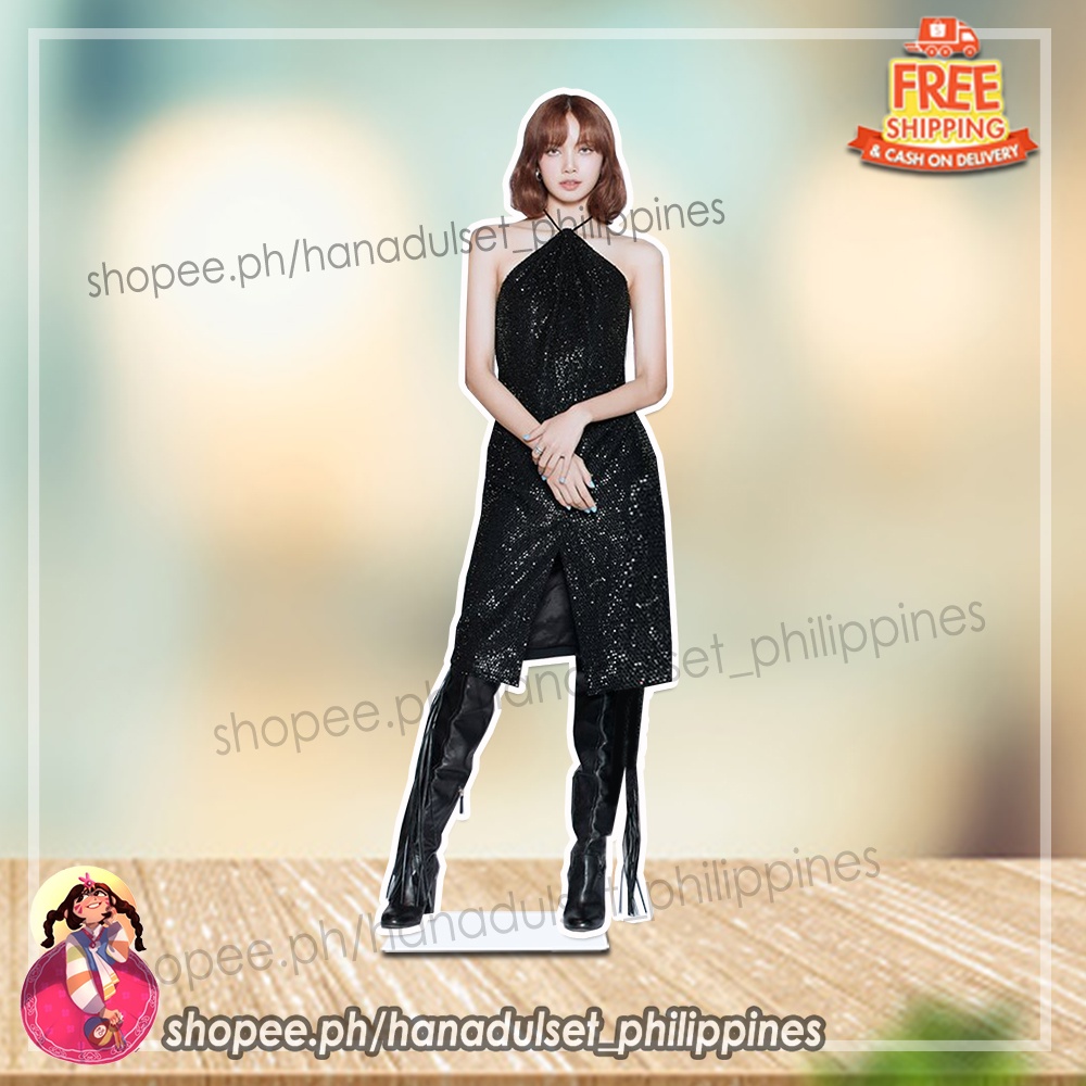 Kpop 5 inches | cake topper BP Lisa Standee ♥ Pink V | Born P [ version ...