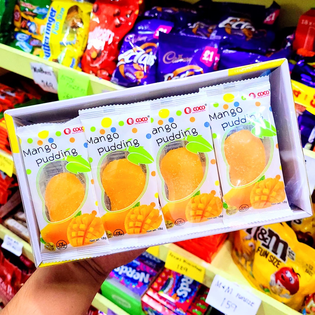 COCO Mango Pudding Candy Box 18g x 20pcs | Shopee Philippines