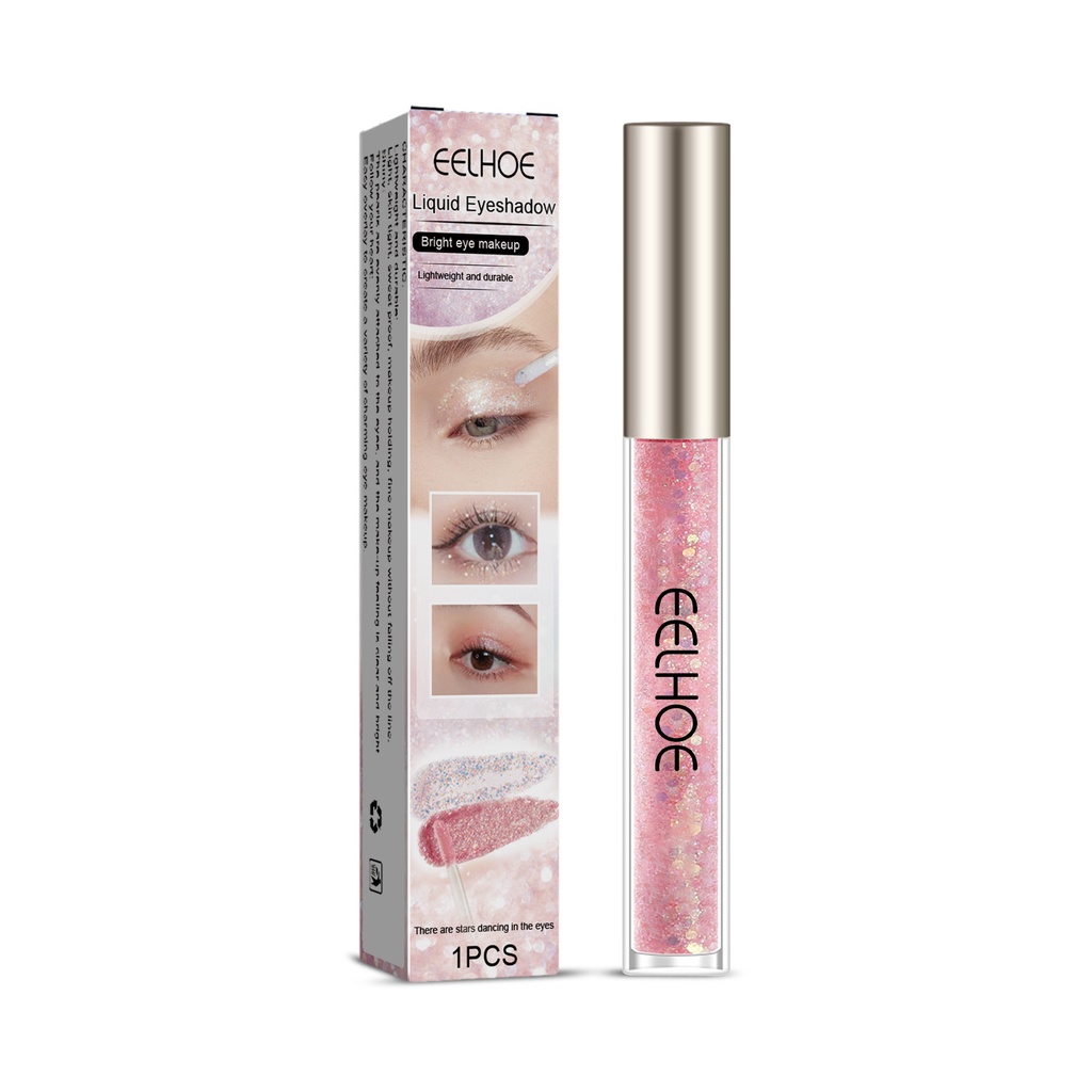 EELHOE Highlighter Liquid Eyeshadow Lasting Waterproof Makeup | Shopee ...