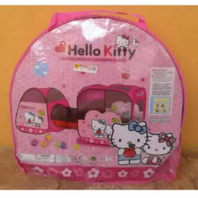 TENDA Children's Tunnel Tent - Hello Kitty / Children's Tent | Shopee ...